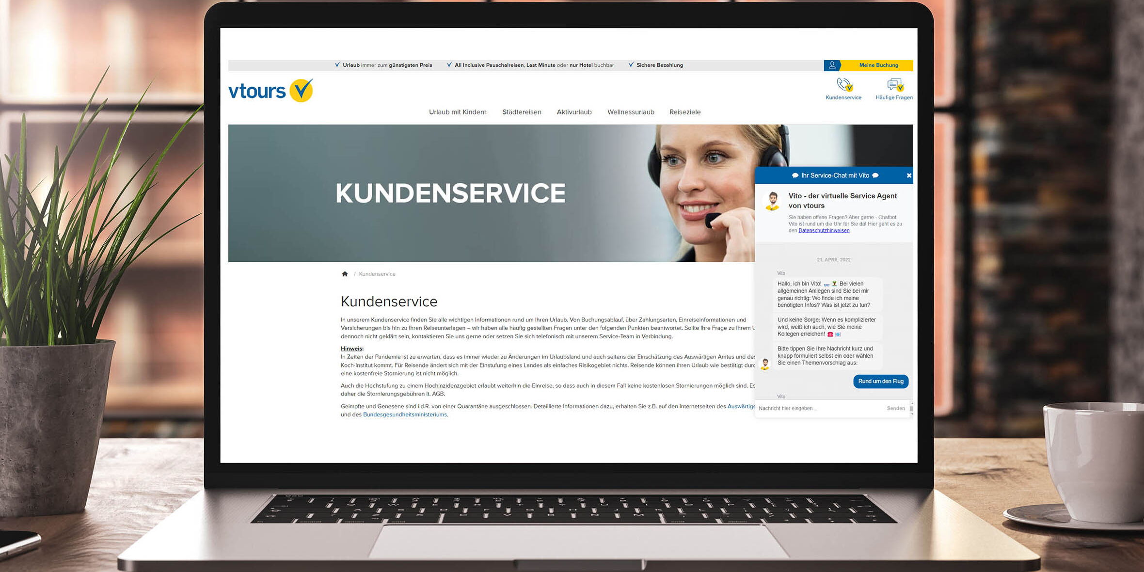 Bei Vtours arbeitet Vito rund um die Uhr - travelnews.ch