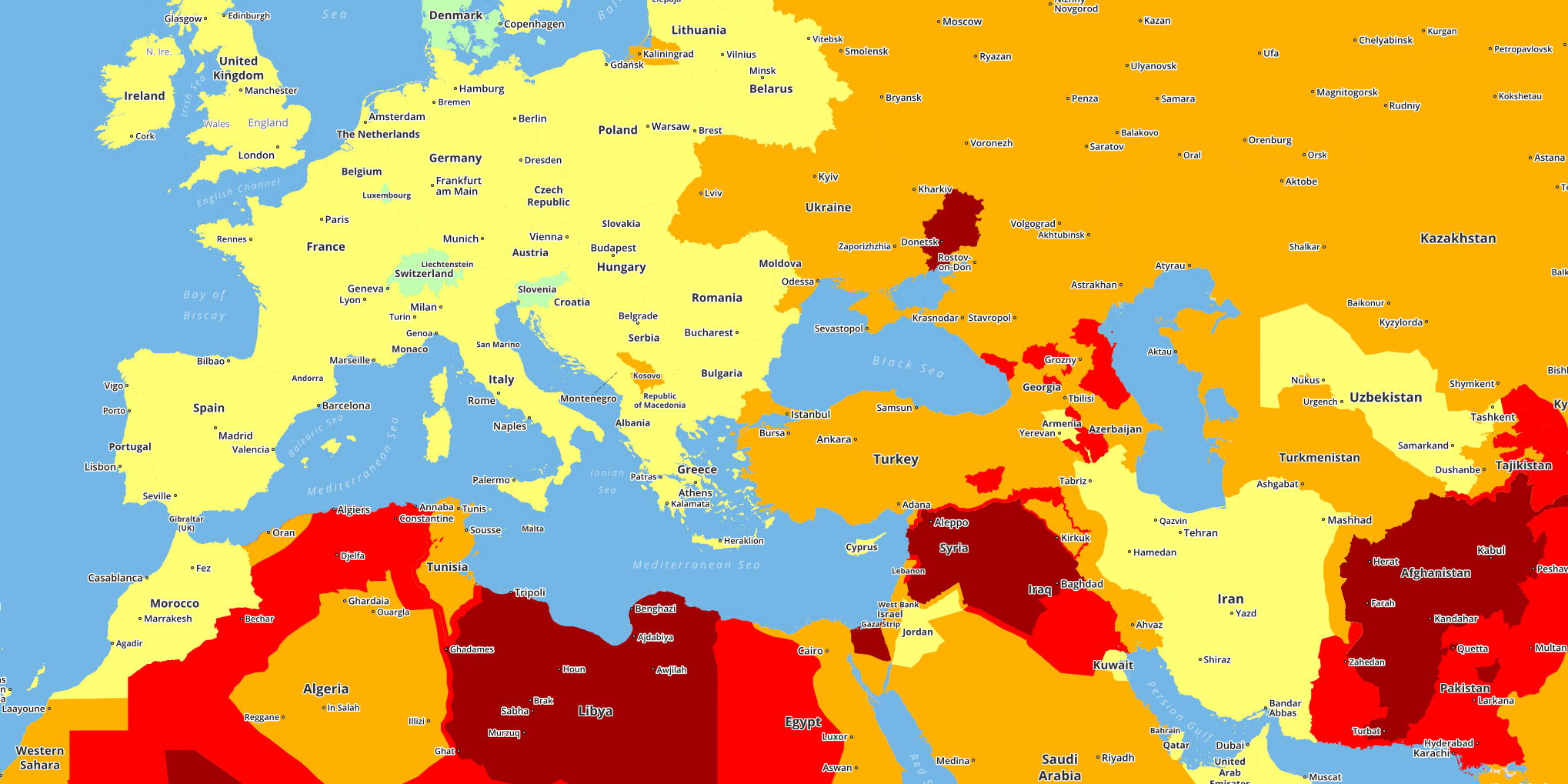 Diese Reiseländer gelten 2018 als sicher - travelnews.ch