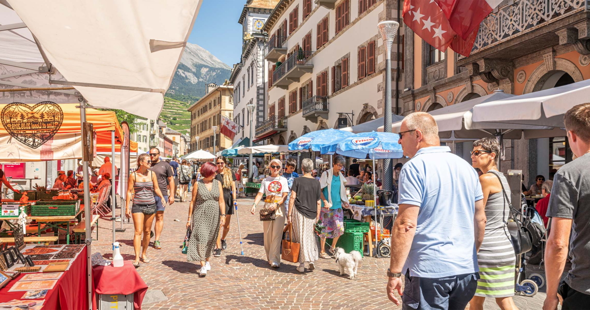Oster-Shopping in Sion - travelnews.ch