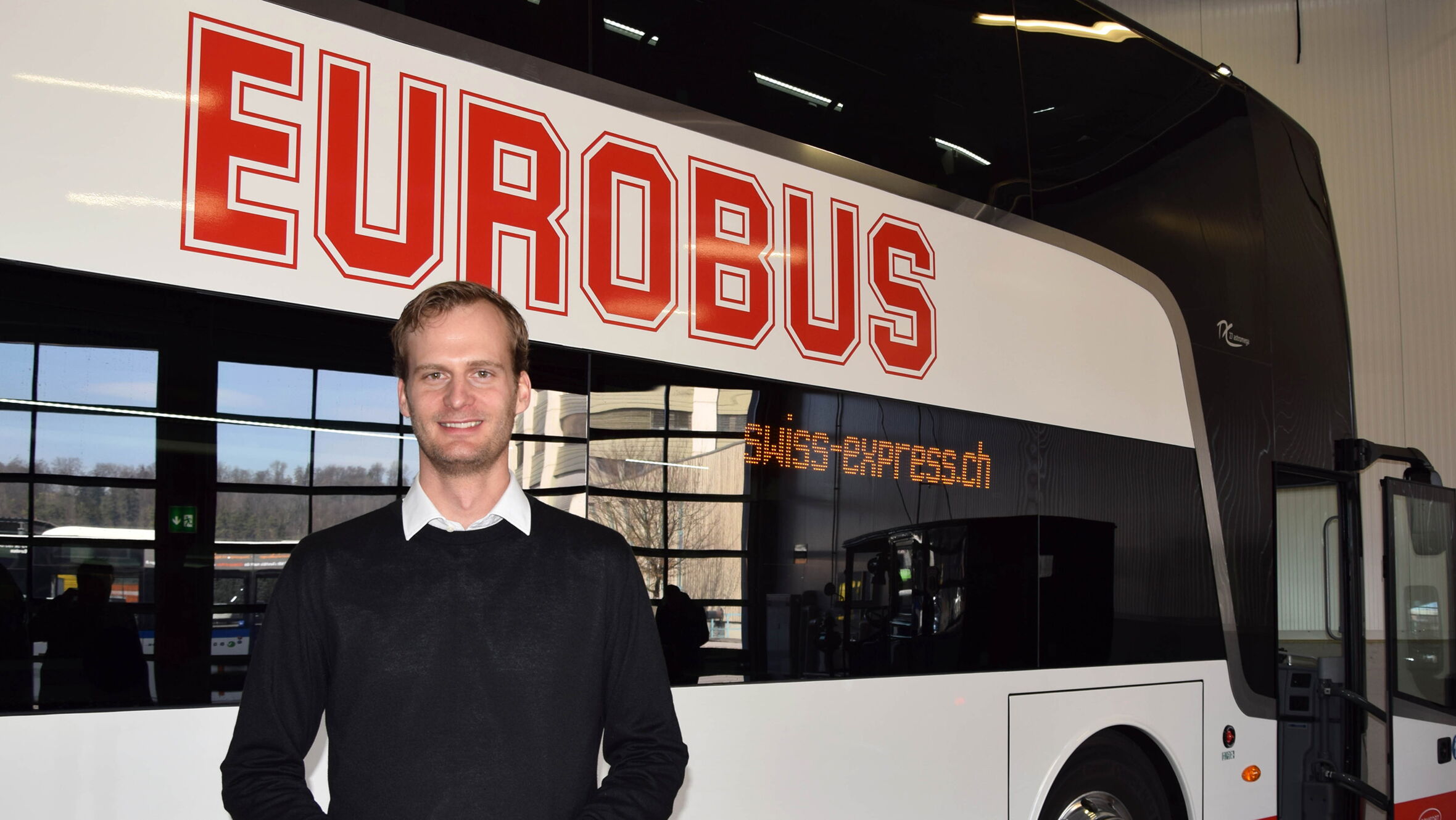 Die neuen Doppelstockbusse von Eurobus Swiss-Express - travelnews.ch