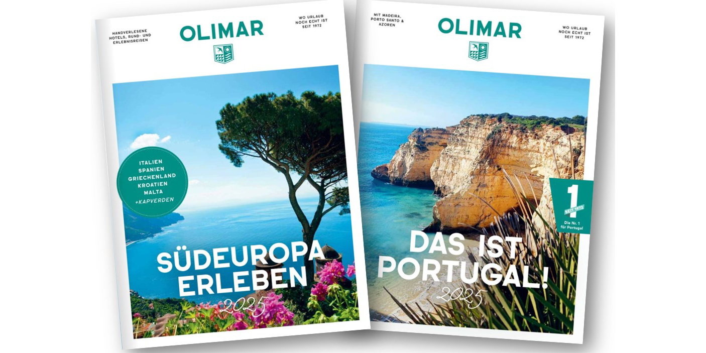 Die neuen Kataloge von Olimar Reisen sind da - travelnews.ch