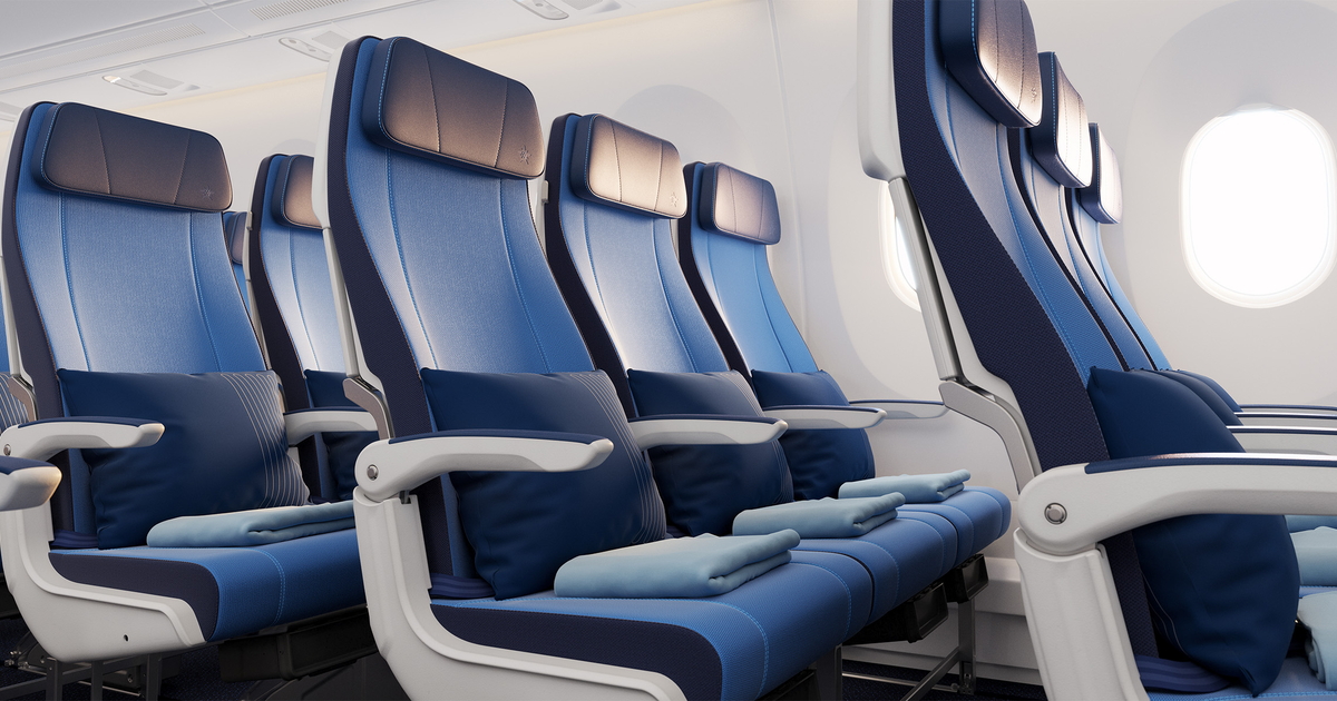 So sieht die Kabine der A350 von Edelweiss künftig aus - travelnews.ch