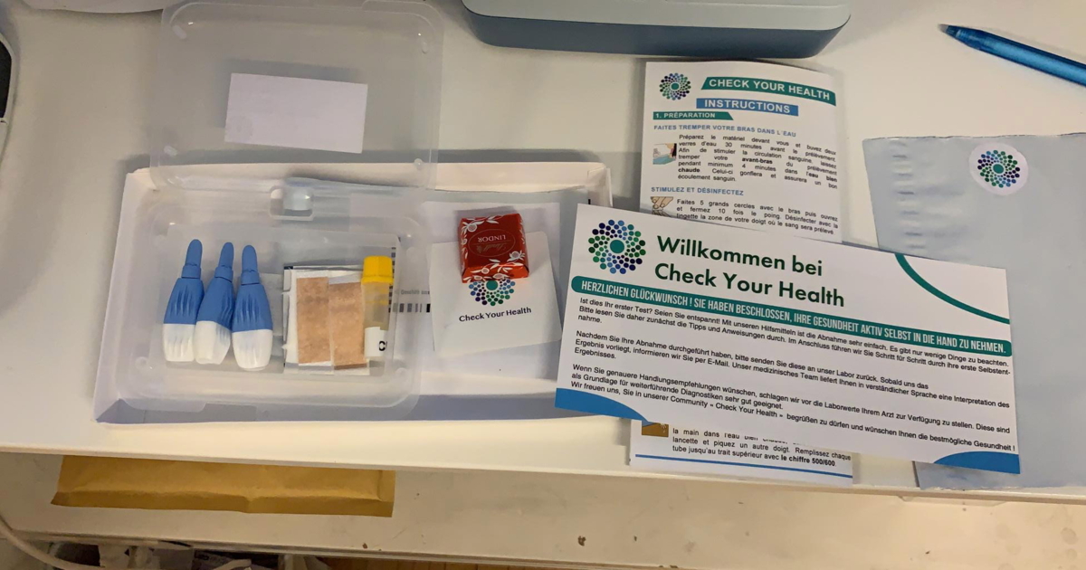 Hier gibt's den Gesundheitscheck für vor oder nach der Reise ...