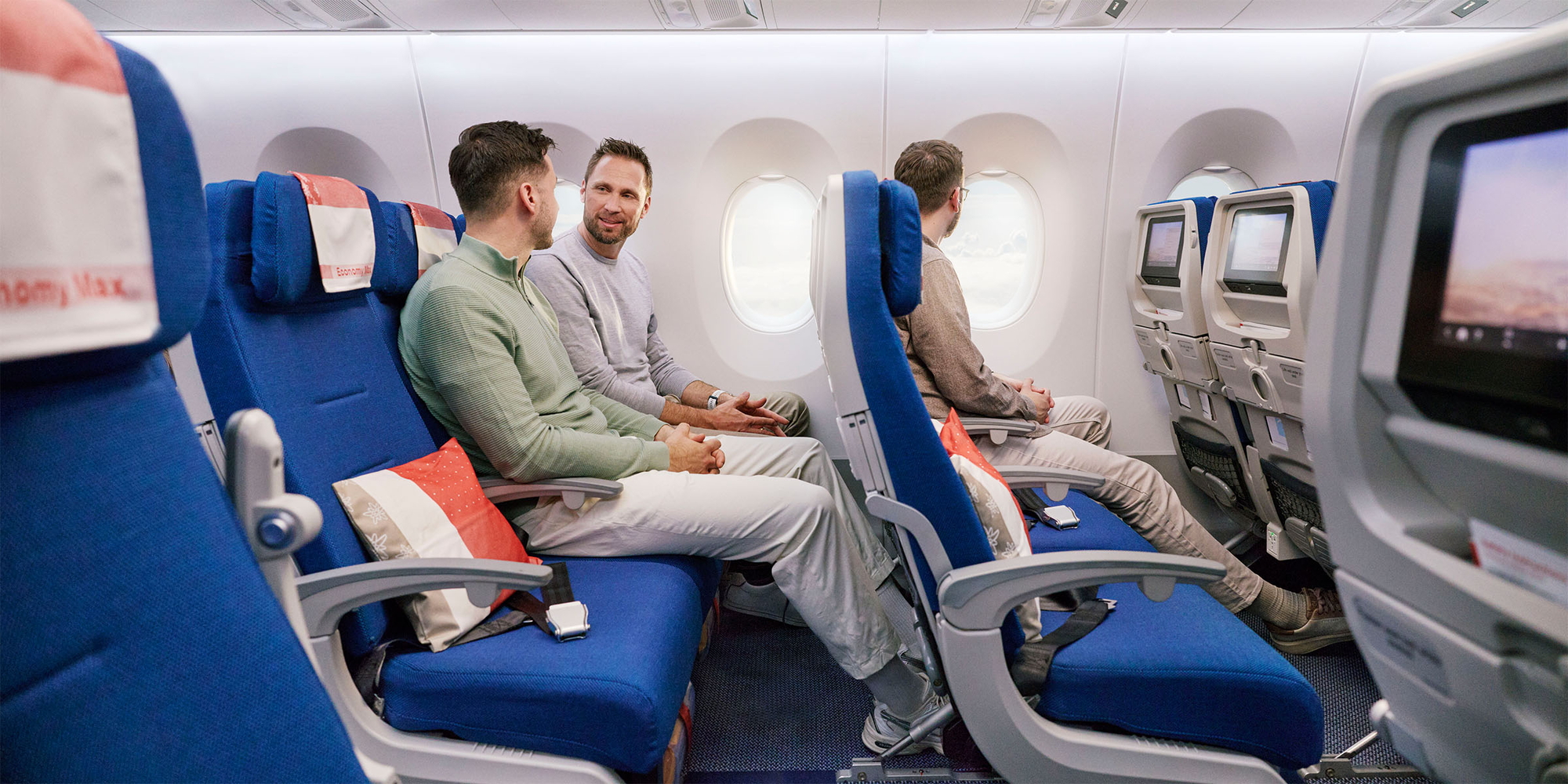 Economy Max vs. Business Class im neuen Airbus A350 der Edelweiss ...