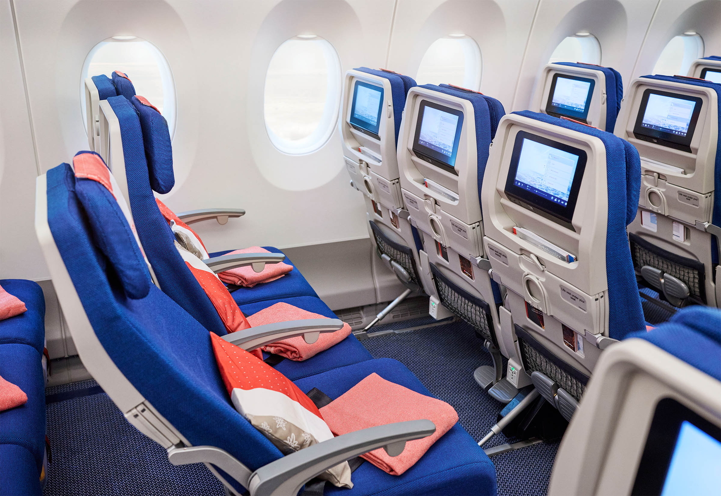 Economy Max vs. Business Class im neuen Airbus A350 der Edelweiss ...